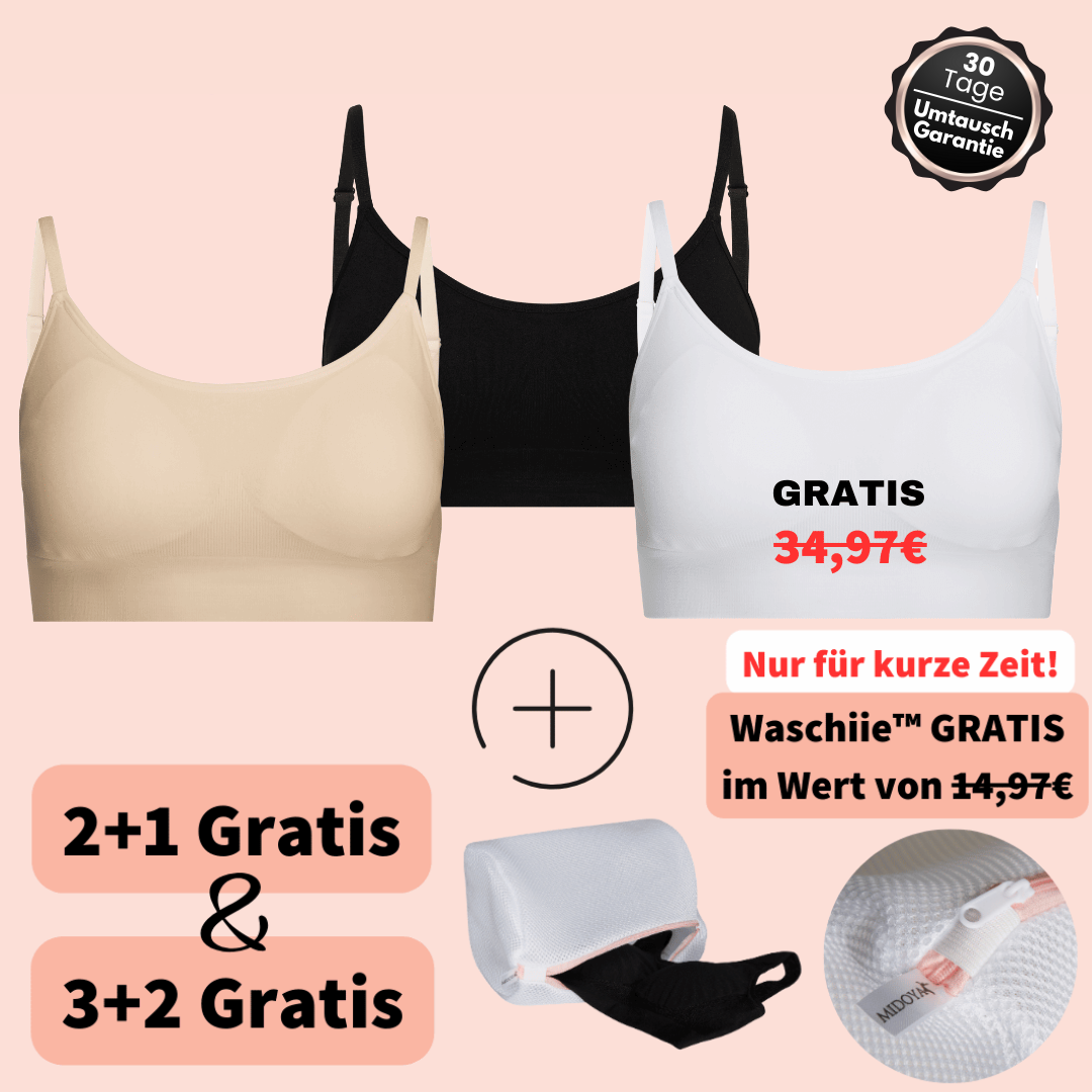 Sparpaket MIDOYA Flexiie™ inkl. GRATIS Waschiie™ – Midoya.de | BHs ...